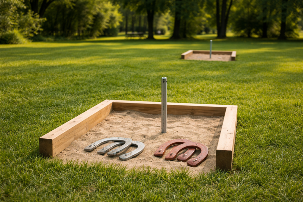 How to Play Horseshoes (Rules & Strategy Tips) - Reventals Event Rentals